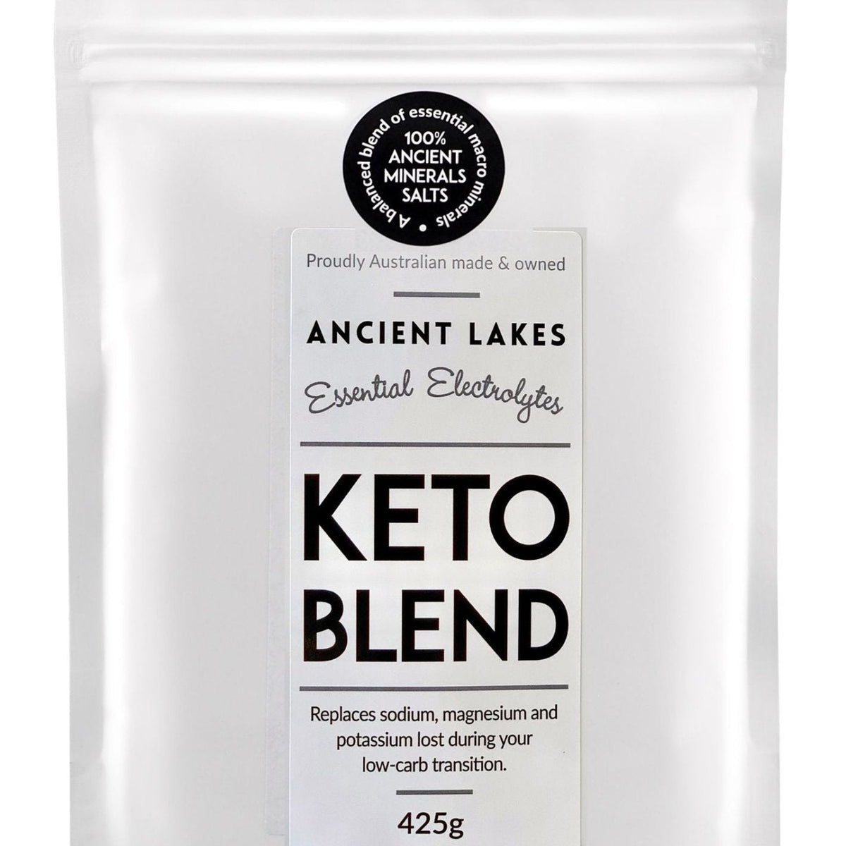 Buy Ancient Lakes Keto Salt Electrolytes Online @ Sup Yo Australia